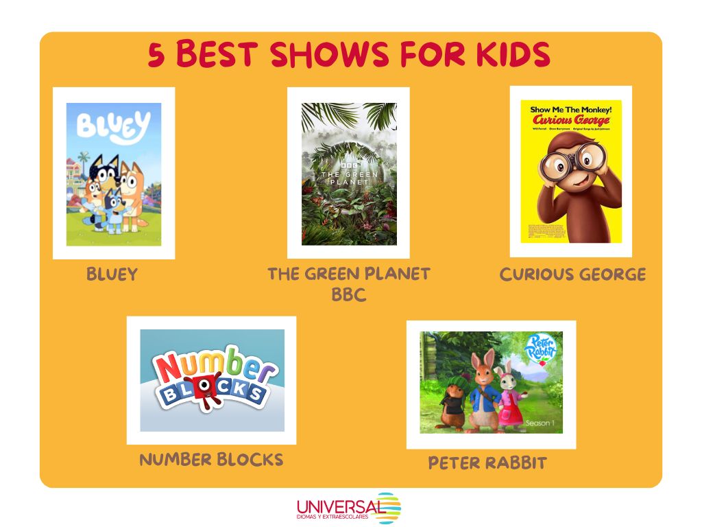 5 BEST SHOWS FOR KIDS